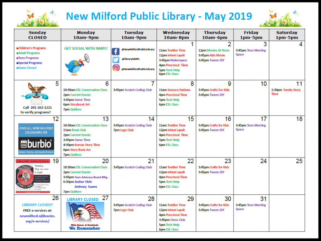 nmpl may 2019 revision – New Milford Public Library